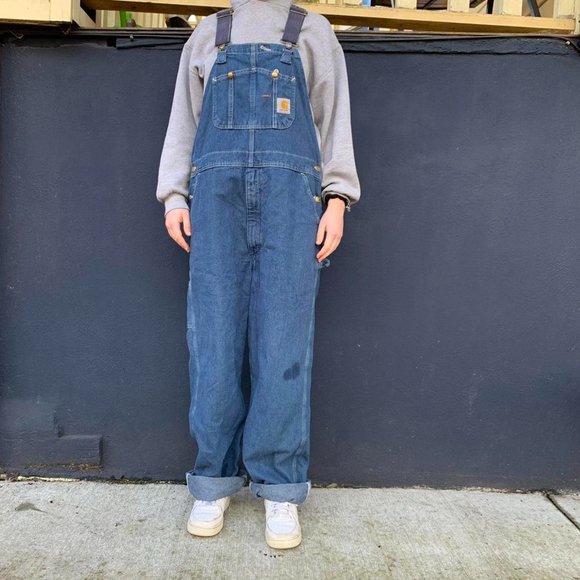 Carhartt | Jeans | Denim Carhartt Carpenter Overalls | Poshmark